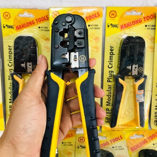 Kìm Bấm Dây Mạng Hanlong Tools HT568, kìm bấm dây mạng hanlong tools ...